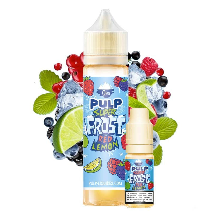 E-liquide | Super Frost "Red Lemon" 60ml – Vapoteurs Suisses